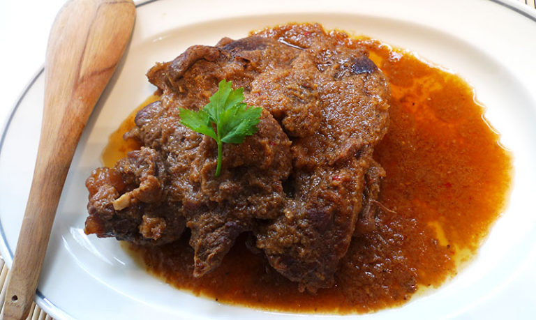 Daging Setan or Devilish beef - Classic Indonesian recipe