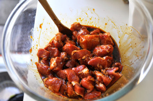 Satay babi (pork satay), classic Indonesian recipe
