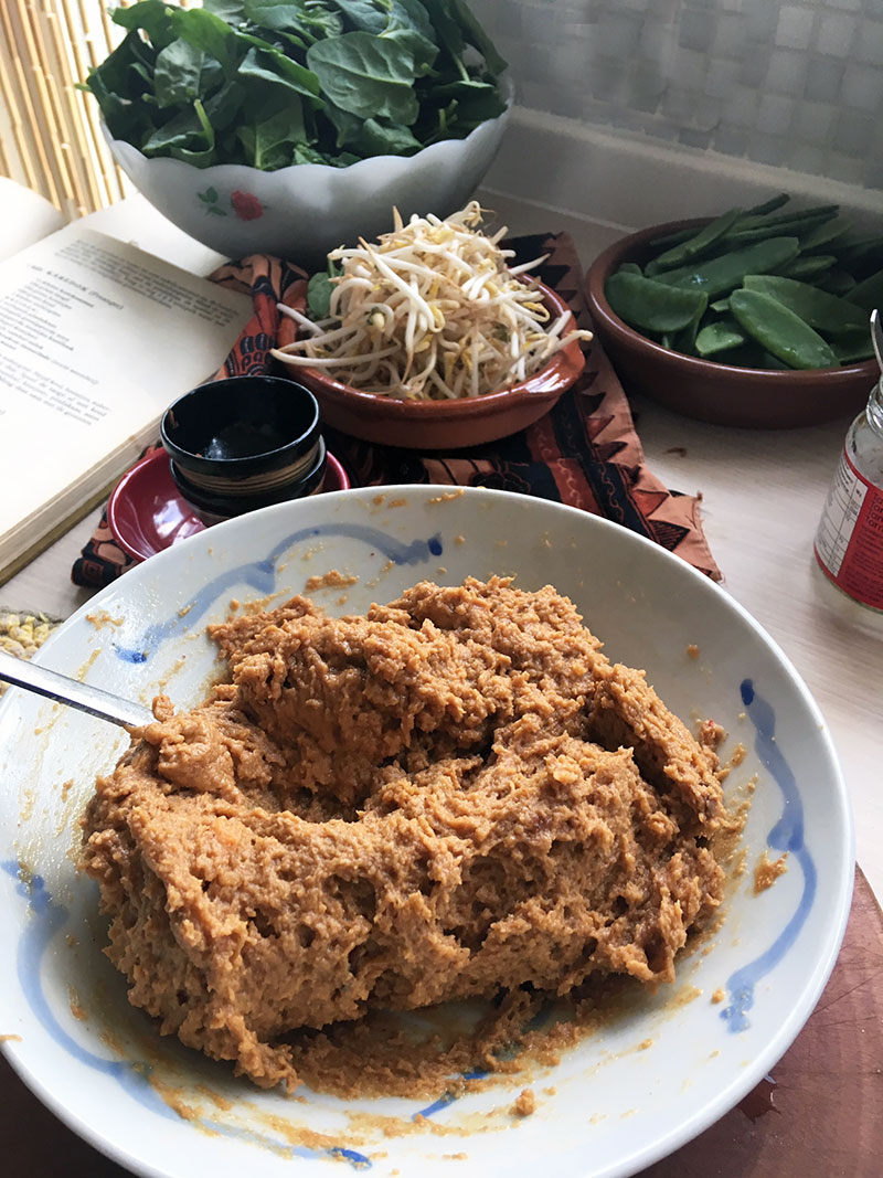 Lotek - Vegan Indonesian Salad | PisangSusu.com