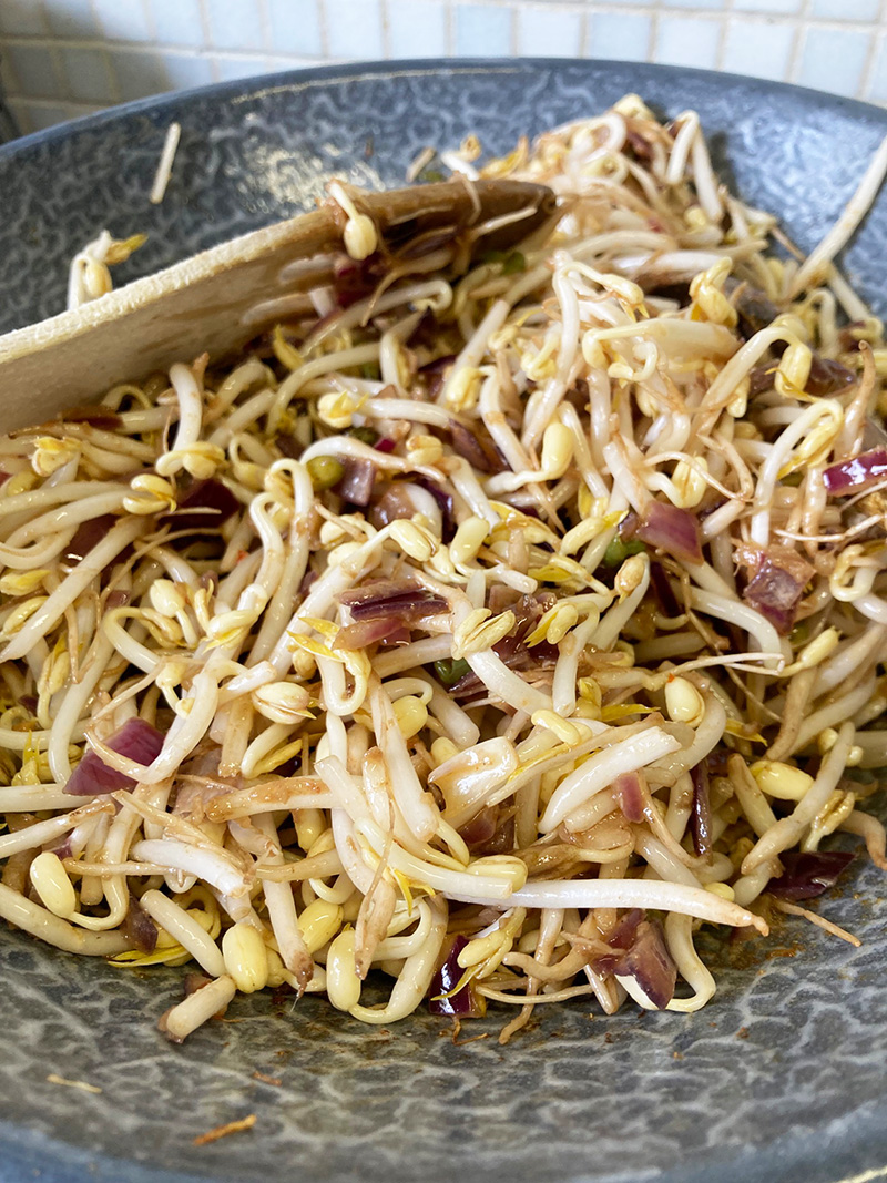 Stir-fry Bean Sprouts | PisangSusu.com