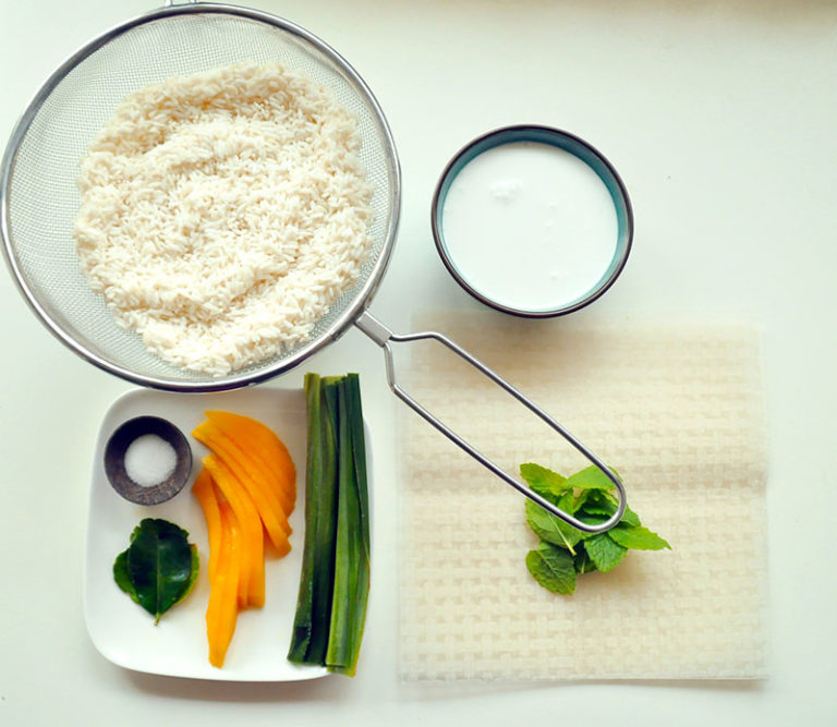 Mango Sticky Rice Springroll Recipe - Pisangsusu.com