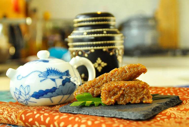 Wajik - Indonesische Kleefrijstsnack met Javaanse Suiker