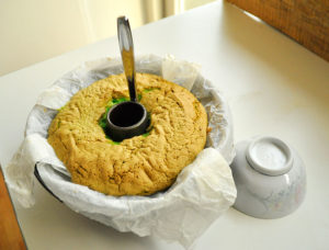 Pandan Sponscake Basisrecept - Indische Groene cake - PisangSusu.com