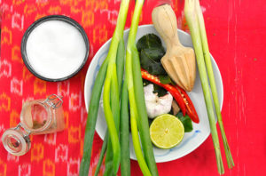 Sambal Matah with Spring Onions - Raw Sambal Bali - PisangSusu.com